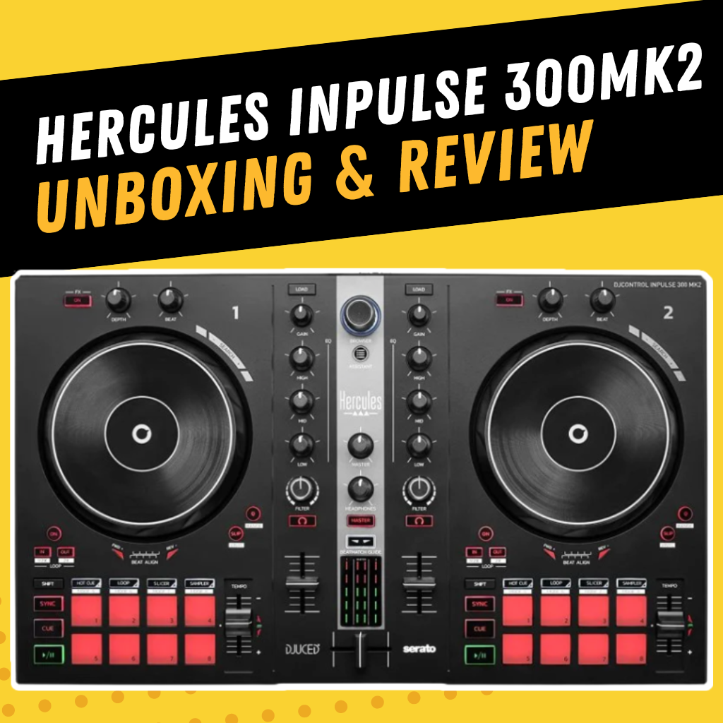 UNBOXING & REVIEW HERCULES INPULSE 300MK2 | Profesionaldj.es