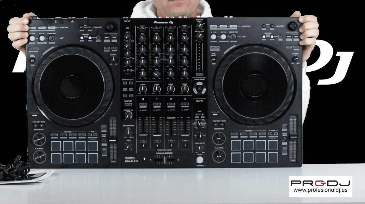 UNBOXING&REVIEW PIONEER DJ FLX-10 | Profesionaldj.es