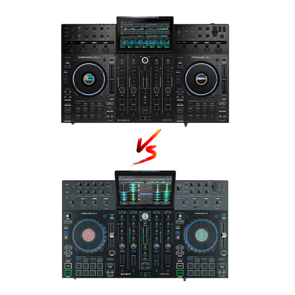 DENON DJ PRIME 4 vs DENON DJ PRIME 4+ | Profesionaldj.es